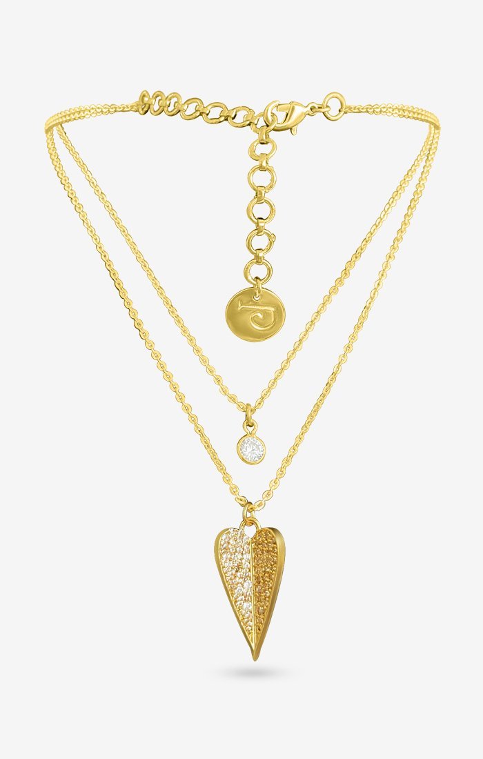 Hart Gold Heart Charm Pendant Necklace — Prerto – PRERTO E-COMMERCE ...