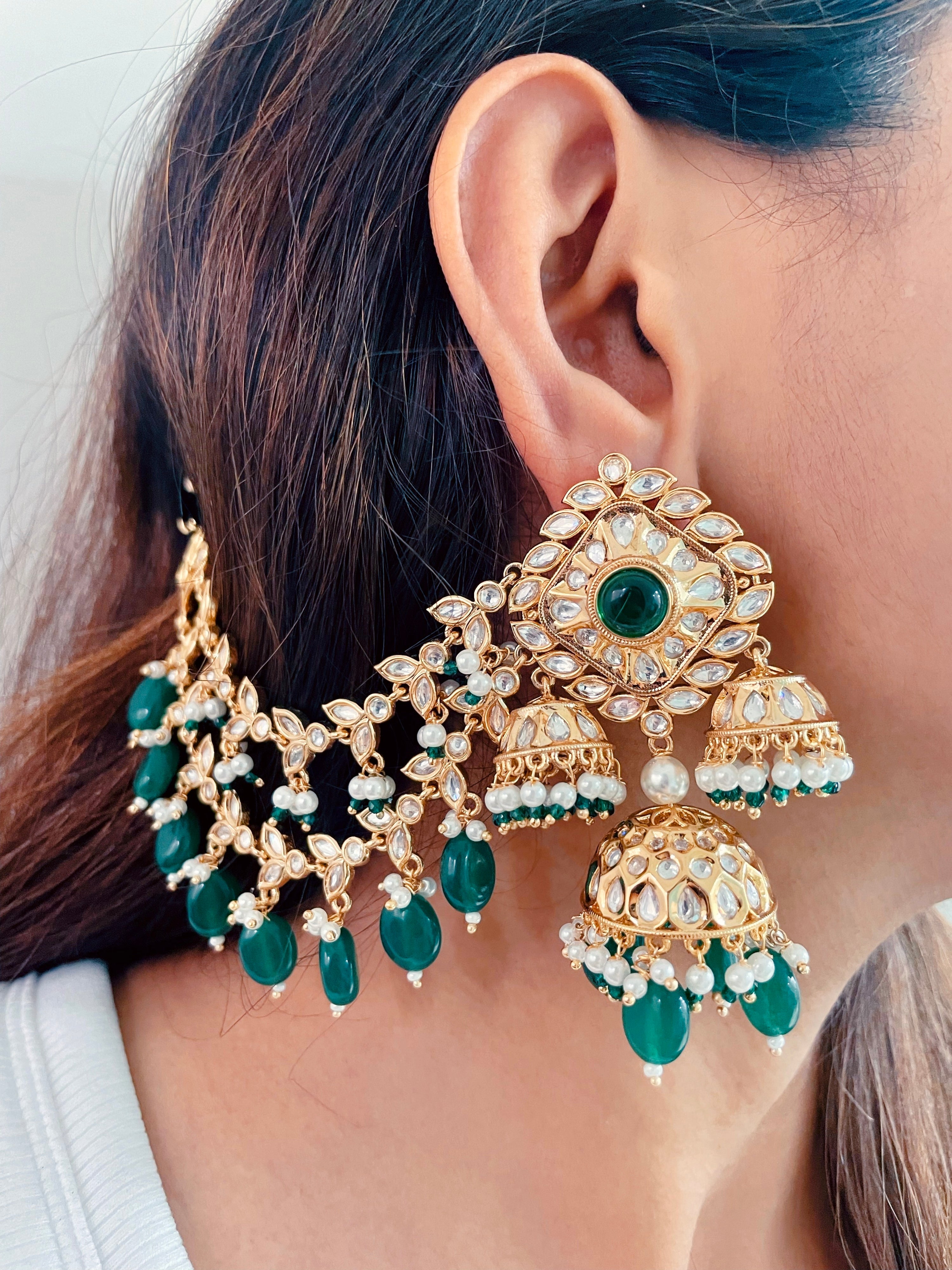 Kundan Earrings | Buy Modern Design Kundan Earrings Online | PRERTO – Page 8 – PRERTO E-COMMERCE ...
